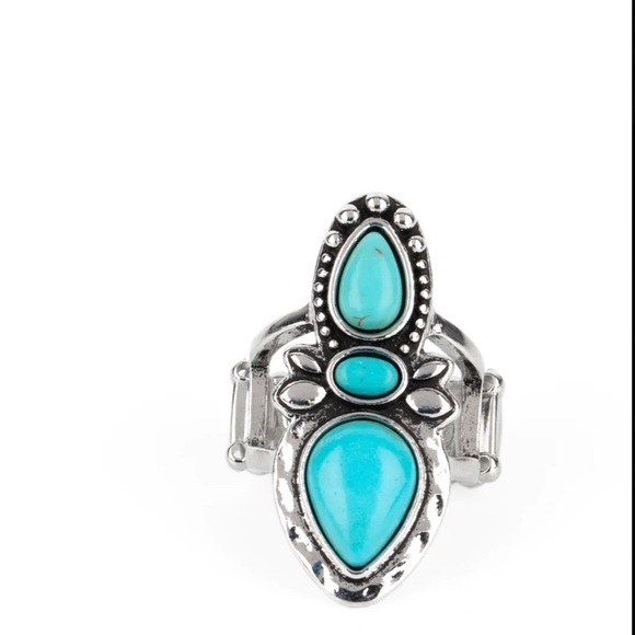 Jewelry | In Badlands Blue Mood Ring | Poshmark